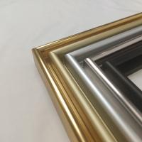 China Brushed Aluminium Frame for Photo and Picture Frames Silver Gold Rose Black Anodizing for sale