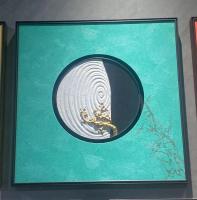 China Modern Home Decor Aluminum Art Collection with 30*30cm Size and Oxidation Surface for sale