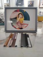 China Silver Gold Rose Black Anodizing Aluminum Extrusion Black Photo/Picture Frame Profile for sale