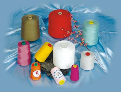 China Polyester or cutton sewing thread for sale