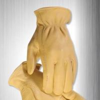 China leather glove for deer/cow leather glove for sale