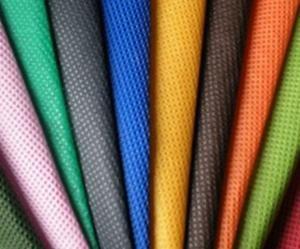 China Polypropylene Spunbond SS Non woven Fabric Colorful Dot / Sesame Fabrics Material for sale