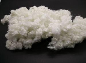 China 15D/64MM flame retardant PSF rawwhite polyester PSF for sale