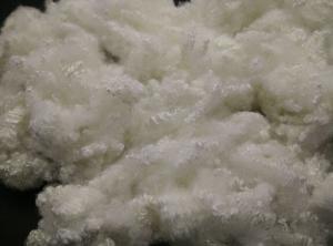 China 3DX64MM PSF siliconized raw white 100%polyester A Grade fiber for sale