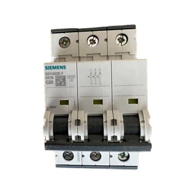 China 5SY4325-7 Miniature circuit breaker 400 V 10kA 3-pole C 25A D=70 mm for sale