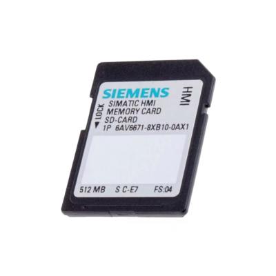 China 6AV6671-8XB10-0AX1 Secure Digital card for For devices with corresponding Slot Further information for sale