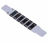 China Digital Forehead Baby Thermometer LCD Fever Forehead Thermometer Sticker for sale