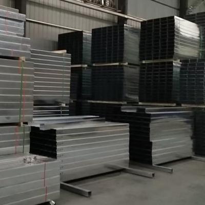 China 300mm GI Cable Tray Trunking Ladder System - Hot-Dip Galvanized Steel, 30-500mm Height, 2m-6m Length for sale