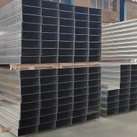China Hanging Single Rail GI Cable Tray 200mm - 2m-6m Length Galvanized Steel with 30-500mm Side Height for sale