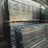 China HDG Hot Dip Galvanized Cable Tray 2m-6m Length 30-500mm Height for Industrial Data Center Applications for sale