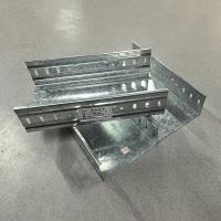 China Hot-Dip Galvanized Cable Tray Ladder 6 Inch Width 2-6m Length with 30-500mm Rail Height for Industrial Cable Management for sale