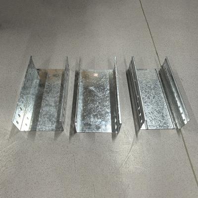 China Outdoor Cold Rolled GI Cable Tray 100x100 with 30-500mm Rail Height and 2m-6m Length for Electrical Systems for sale