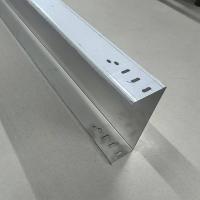 China Wall Mounted Galvanized Stainless Steel Cable Tray 75mm 100mm 600mm with 1.2-2.5mm Thickness for sale
