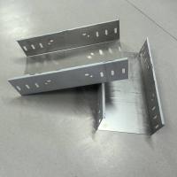 China Galvanized Stainless Chromium Trough Cable Tray with Solid Bottom - 1.2-2.5mm Thickness, 50-1000mm Height Range for sale