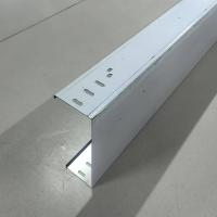 China Wall Mounted FRP Trough Cable Tray 1.2-2.5mm Thickness 50-1000mm Height Self Extinguishing Stainless Steel for sale