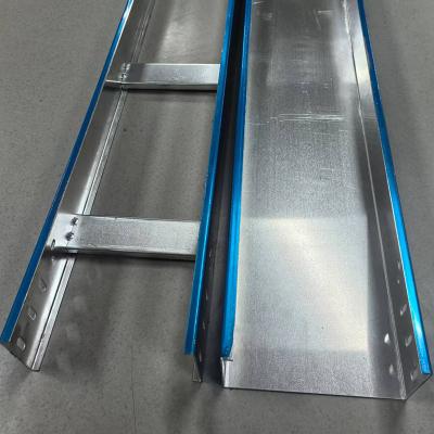 China 18-Inch Aluminum Cable Tray Medium Duty 3m-6m Length for Communication Electrical Wire Management for sale
