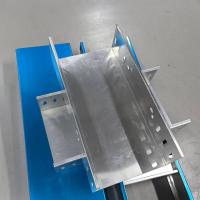 China Aluminum Ventilated Cable Tray 50mm-150mm Height 3m-6m Length with Anodized Corrosion Resistance for Commercial Buildings for sale