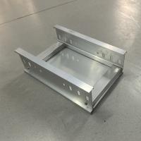 China Solid Bottom Aluminum Cable Tray 1.0mm-3.0mm Thickness 50mm-150mm Height for Industrial Cable Management for sale