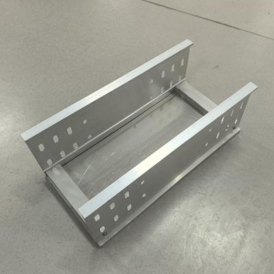 China 150mm Aluminum Alloy Cable Tray 3m-6m Length with EMI Shielding for Data Centers for sale