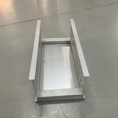 China ODM Anodized Aluminum Cable Tray 100-1000mm Width 3-6m Length Medium Duty Fire Resistance for sale