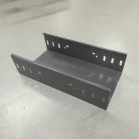 China Streamline Metal Enclosed Cable Tray System 100mm Width 50mm Height Galvanized Steel for sale