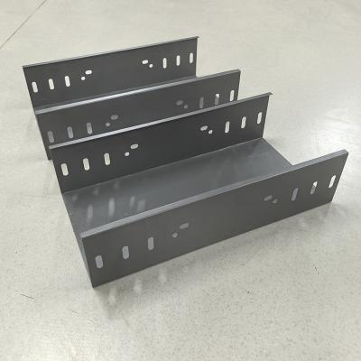 China Heavy Duty 150mm Cable Ladder Basket Tray - 50mm Height, 3m Length Steel Construction for Data Centers for sale