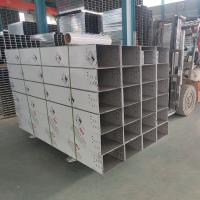 China Galvanised Steel Slotted Cable Tray 100mm Width 3m Length for Electrical Wiring Network Systems for sale