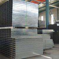 China 100mm x 50mm Stainless Steel Slotted Cable Tray - 3m Length Galvanized Raceway Channel for Industrial Use for sale