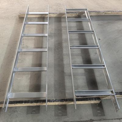 China Adjustable Fire Rated Steel Cable Ladder Tray 50-1000mm Width 3-6m Length Galvanized for sale