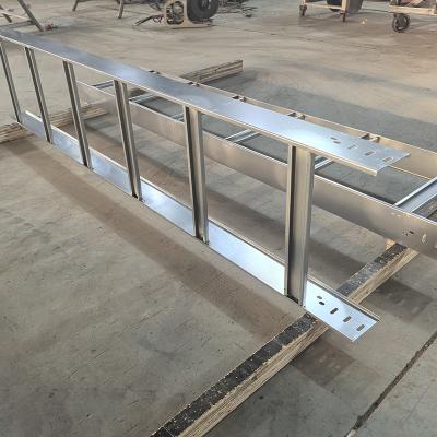 China Commercial Powder Coated Cable Tray Ladder 400mm Width 3-6m Length for Server Rooms Data Centers for sale