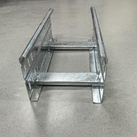 China 12 Inch Trapezoidal Fire Rated Cable Ladder Tray 50-200mm Height for Electrical Wiring Systems for sale