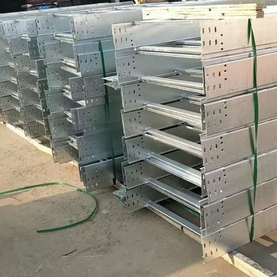 China Ladder Type Fibreglass FRP Perforated Cable Tray 50-200mm Height 3-6m Length Modular Design ISO9001 Certified for sale