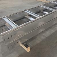 China Trapezoidal Steel Ladder Cable Tray 3m-6m Length 50-1000mm Width Fire Resistant ISO9001 Certified for sale