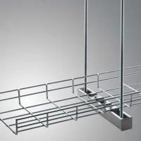 China Light Duty 400mm Cable Tray Hot Dip Galvanized Steel - 10ft Length, 50 lbs/ft Load Capacity for Network Management for sale