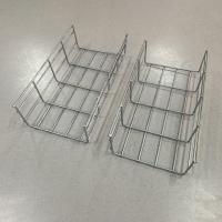 China 50x50 Galvanized Steel Ethernet Cable Tray System - 4x4 Inch, 10 Feet Length, 50 lbs/ft Load Capacity for sale