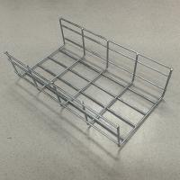 China 4 Inch Galvanized Steel Cable Tray - 10ft Length with 50 Lbs/ft Load Capacity for Cat5 Cat6 Network Cables for sale