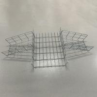 China Commercial Wire Basket Cable Tray 4x4 Inch 10ft Length with 50 Lbs/ft Load Capacity - Galvanized Steel Construction for sale