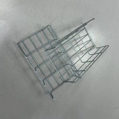 China 450mm Adjustable B-Line Basket Cable Tray with 50 Lbs/ft Load Capacity and 4-Inch Depth for Wall-Mounted Installation for sale