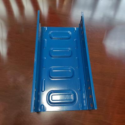 China Hot Dip Galvanized Communication Cable Tray 100-1000mm Width 1000lbs Load Capacity for Underground Marine Use for sale