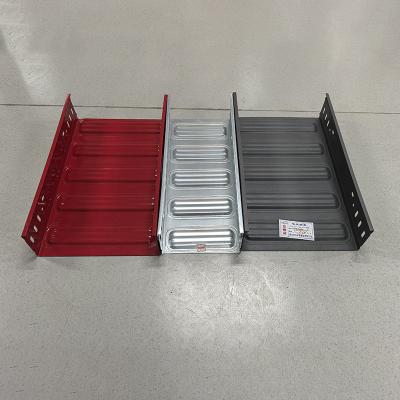 China Heavy Duty Perforated GI Offshore Cable Tray 100-1000mm Width 50-300mm Height 1000lbs Capacity for sale