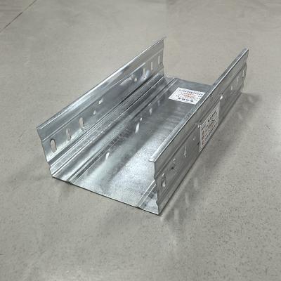 China Movable Gantry Cable Ladder Raceway Tray Systems Solid Bottom 50mm-1000mm Width Hot Dip Galvanized Steel for sale