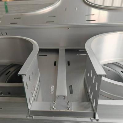 China Fire Resistant Cable Tray Fittings 90 45 Degree Bend Steel Construction 3 Meter Length ISO9001 Certified for sale
