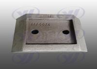 China Road Machinery Asphalt Mixing Blade  Iron Casting Parts, Asphalt Mixing Plant, LB1500 for sale