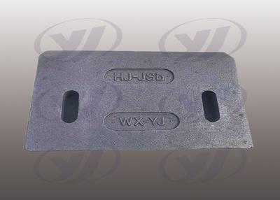 China Cast Iron Mixing Blade 550HB  Concrete Mixer Parts   Road machinery，HZS120, HZS150 for sale