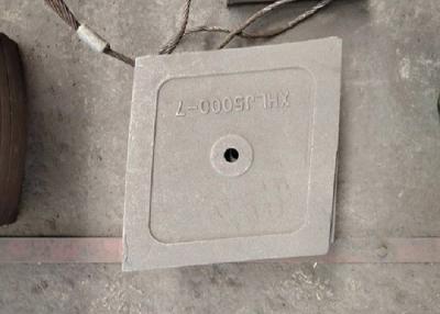 China Asphalt Mixer Lining Plate Precision Casting Parts for sale