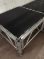 China 6082-T6 Aluminum Movable Stage Platform / 1.22 X 1.22m Outdoor Portable Stage for sale