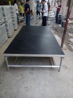 China New Movable Folding Stage Platform  for Music Performance  With Wheels for sale