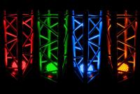 China Party DI Aluminum Stage Lighting Truss ARC / Ladder / Triangular / Square Shape for sale