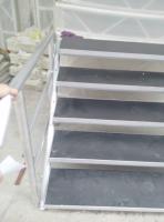 China Pipe Spigot Connection Aluminum Stage Truss With 5 Steps Stair , Main Tube 50mm for sale
