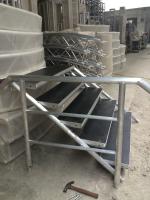 China 6082 - T6 Outdoor Plywood Aluminium Work Platform 1.22 X 1.22m With Ladder for sale